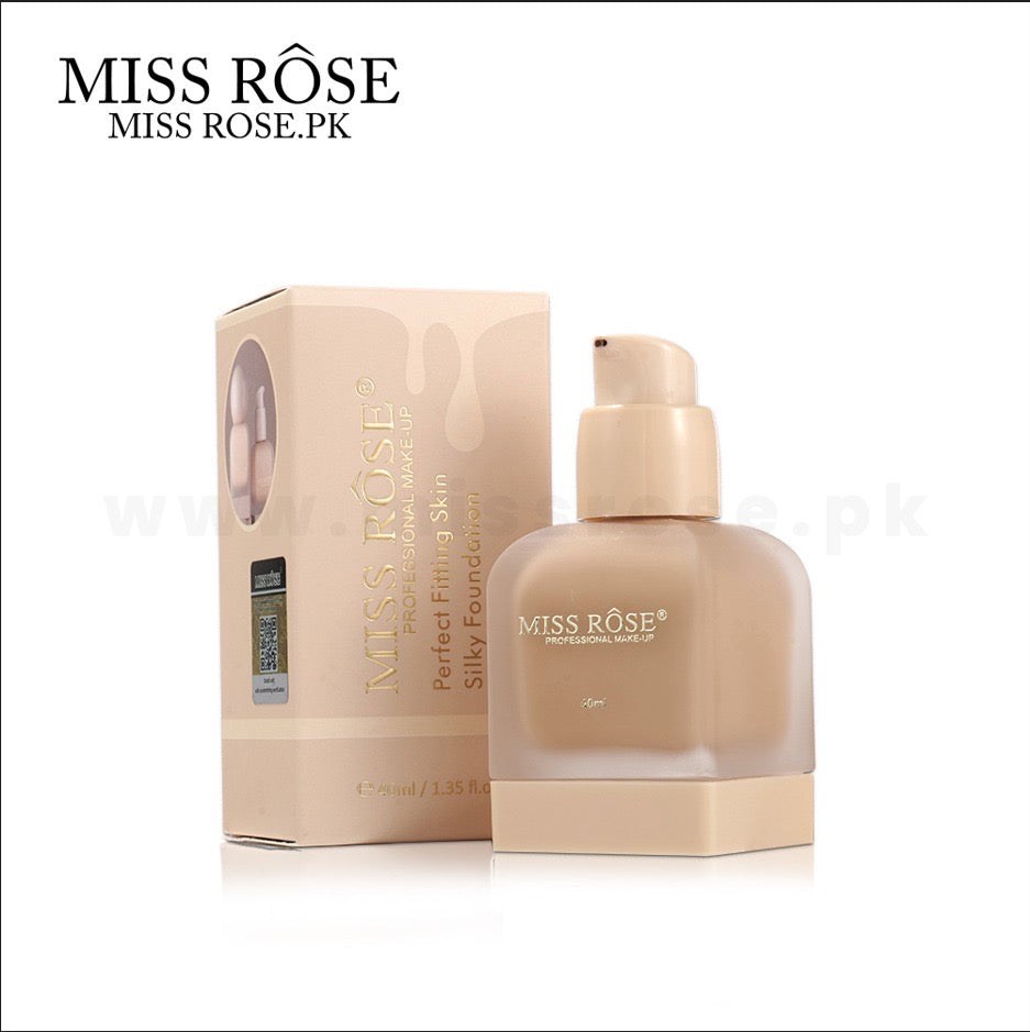 Miss Rose Foundation – Smooth, Long Lasting Coverage – MISSROSE.PK