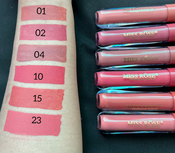 Miss Rose Matte Round Gloss – MISSROSE PAKISTAN OFFICIAL