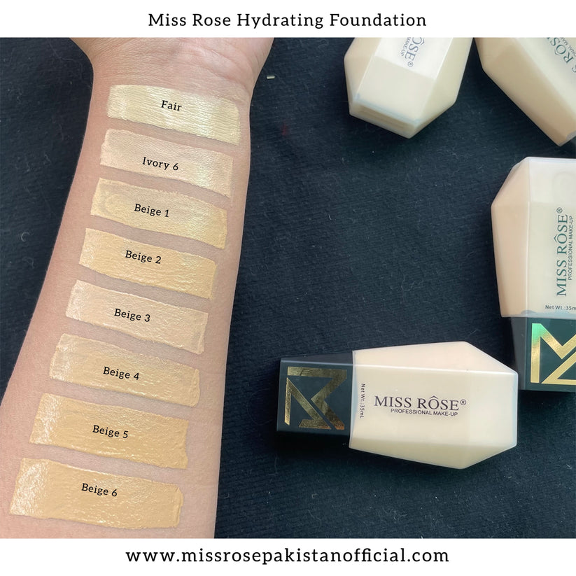 Miss Rose Hydrating Foundation – MISSROSE.PK